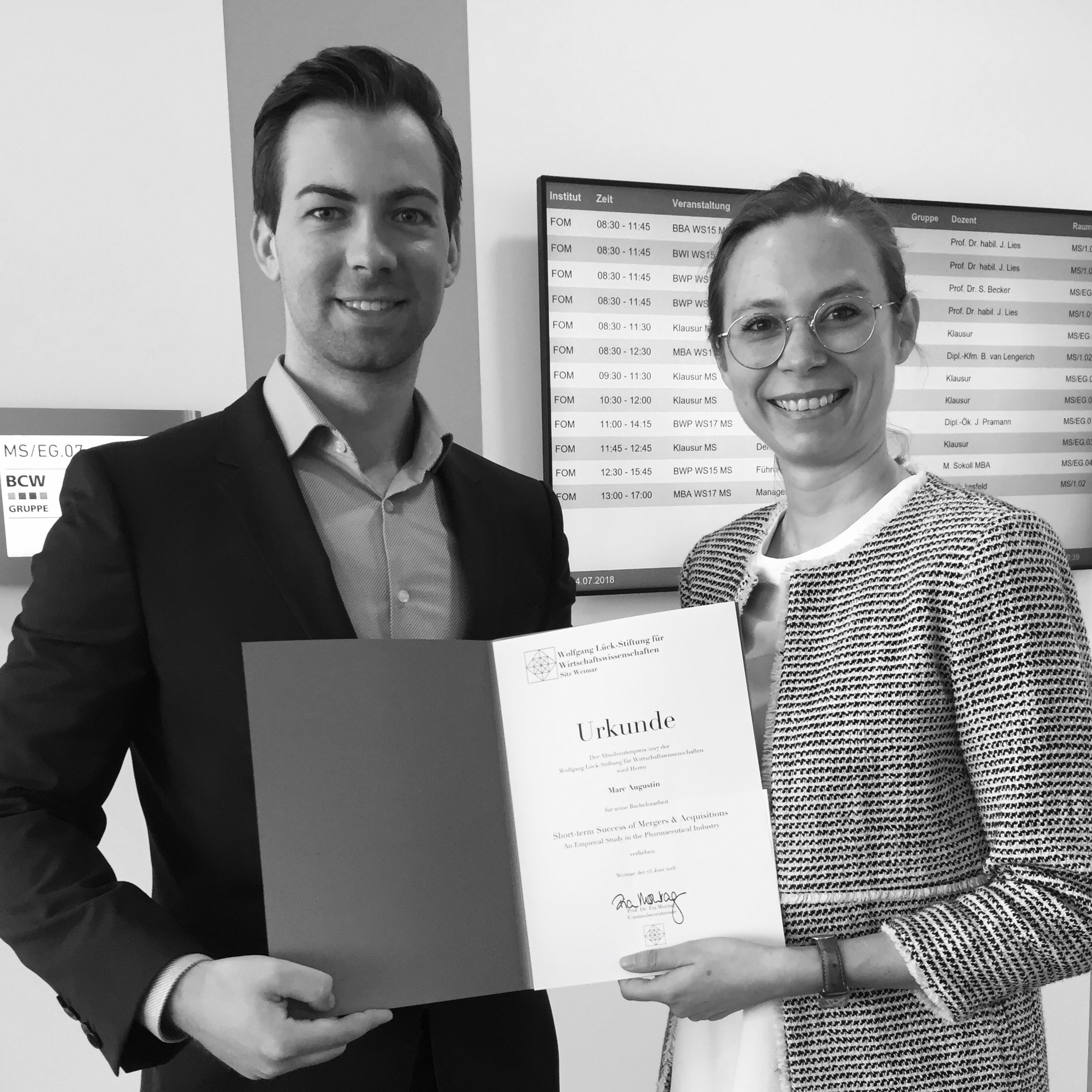 Wolfgang Lück-Stiftung für Wirtschaftswissenschaften - Willkommen